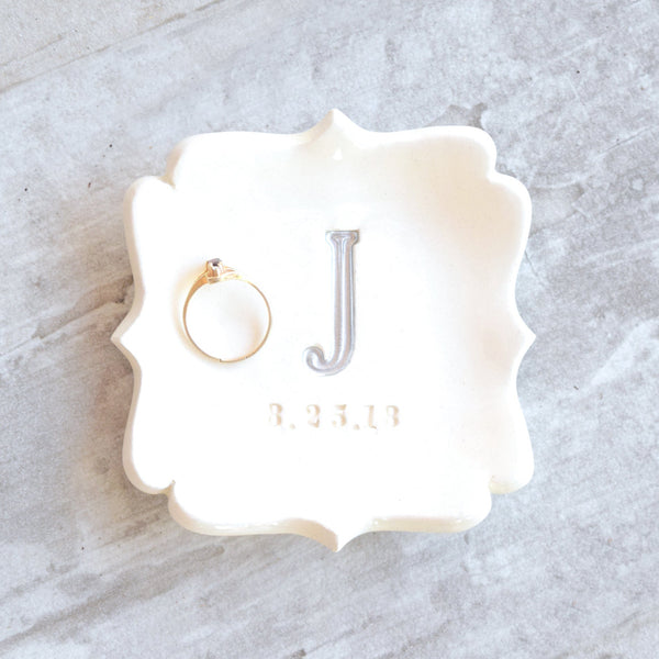 Custom Spoon Rest Personalized Name Initial Housewarming Gift - Prima ...